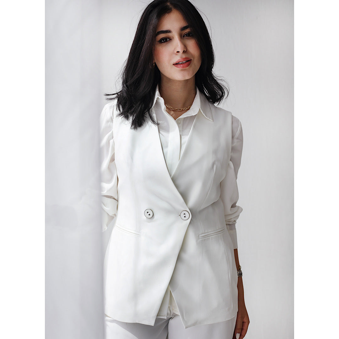 Two button double breasted vest – The Gallery